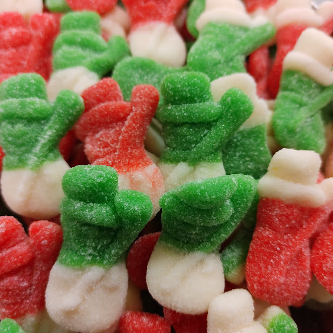 Vidal Gummi Snowmen - Fruity Gummy Jelly Snowman Sweets