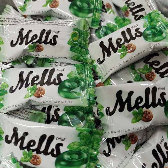 Vidal Mells Menthol & Eucalyptus Boiled Candy Sweets