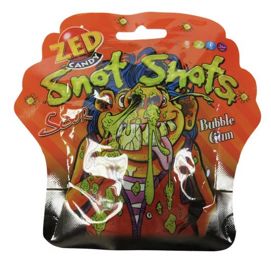 Zed Candy Snot Shots Sour Bubblegum 30g