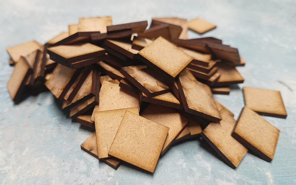 30mm x 30mm BASES x 100