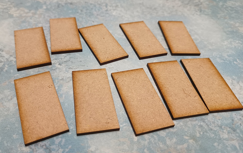 BASES 30MM X 60MM CAVALRY BASE