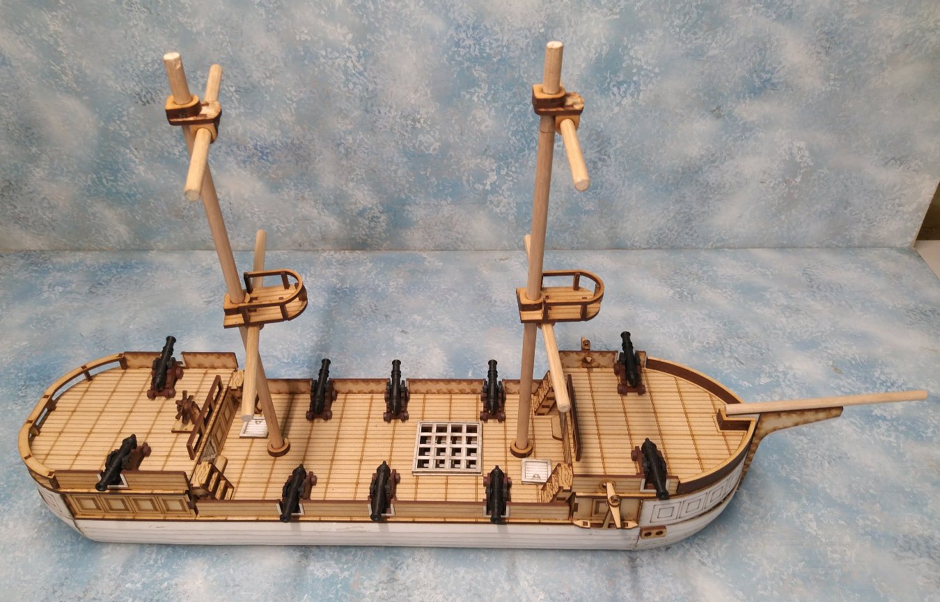 28mm BRIGANTINE SHIP