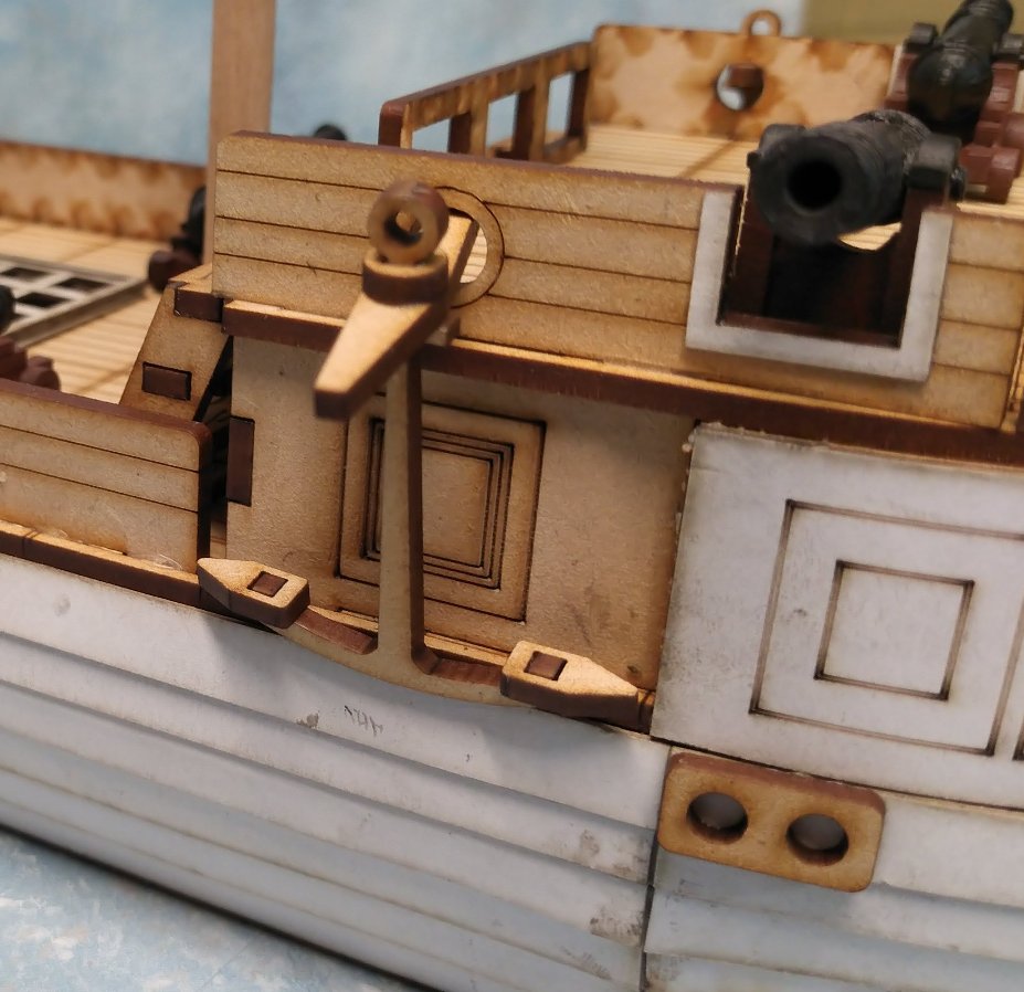 28mm BRIGANTINE SHIP