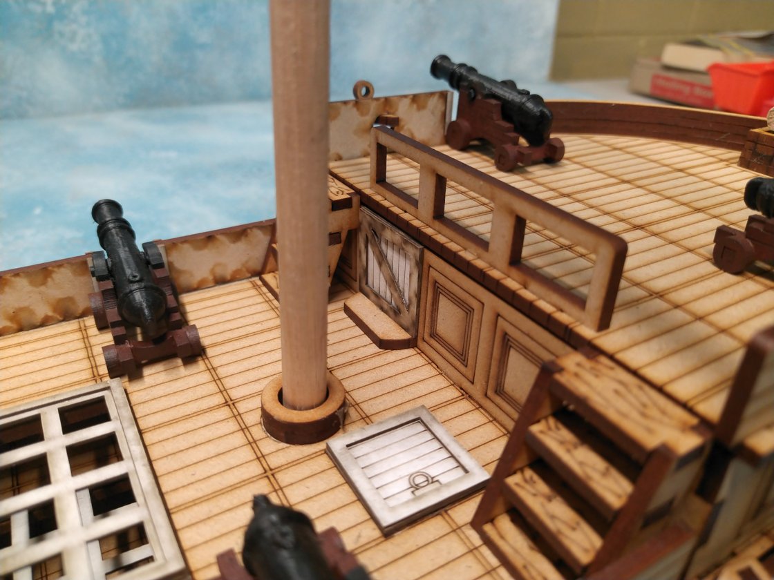 28mm BRIGANTINE SHIP