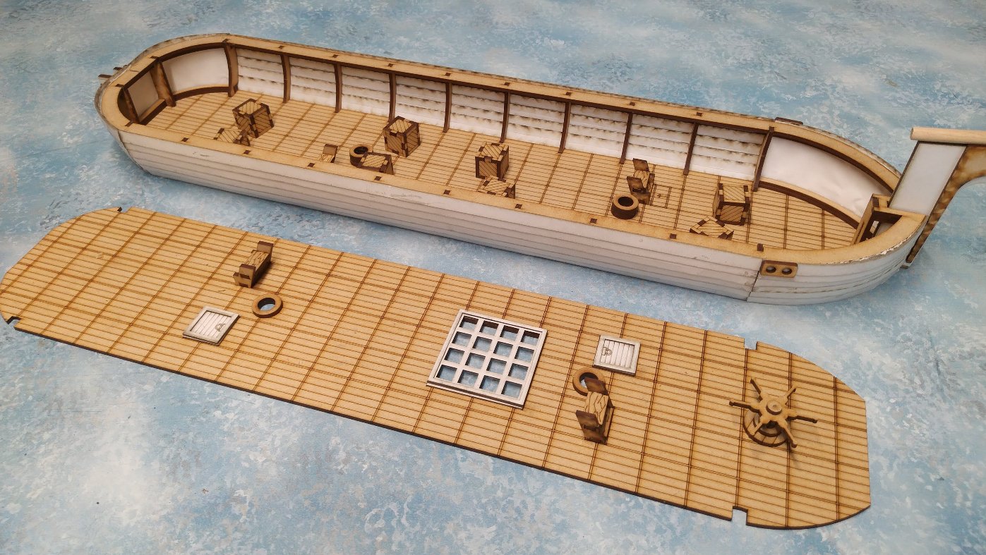 28mm BRIGANTINE SHIP