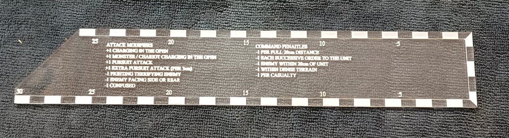 WARMASTER RANGE RULER