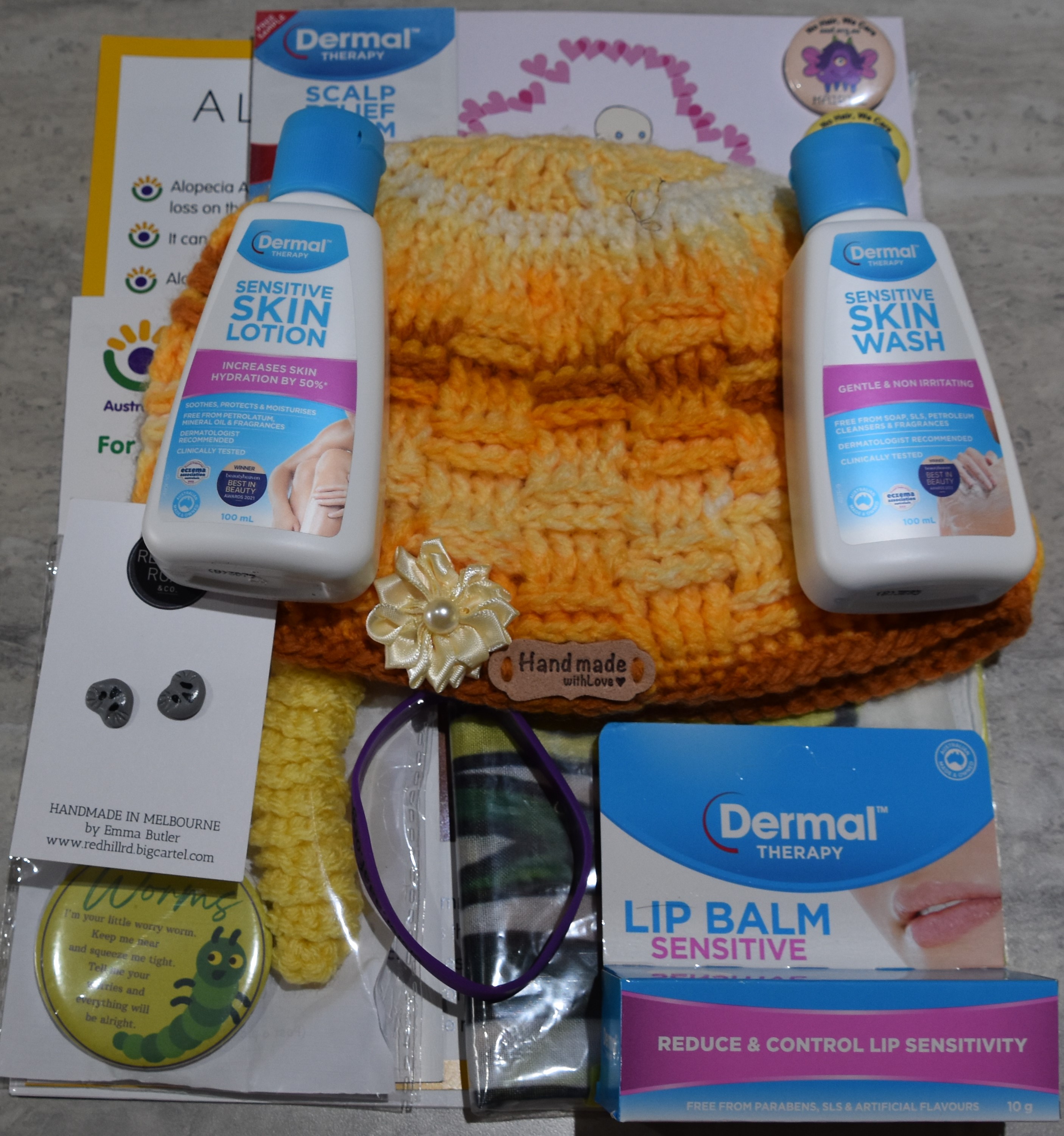 No Hair We Care Package - Kids