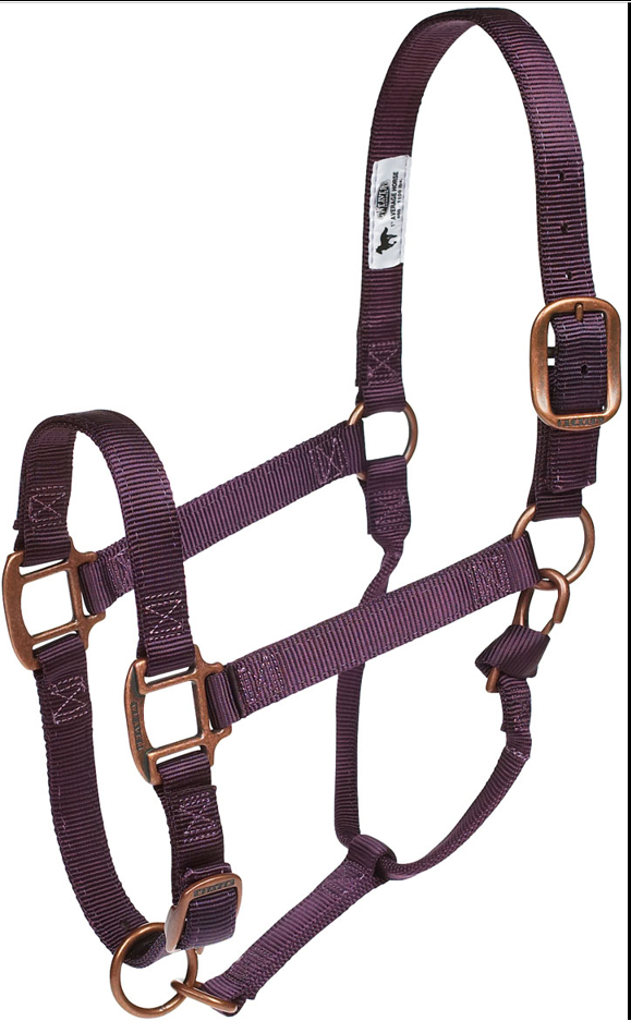 weaver leather nylon halter