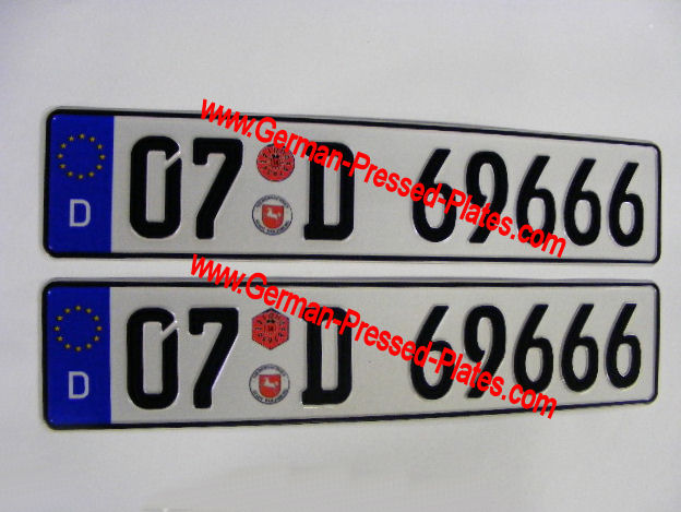 German Pressed Plates, Stadt Seals and Plakettes Choice