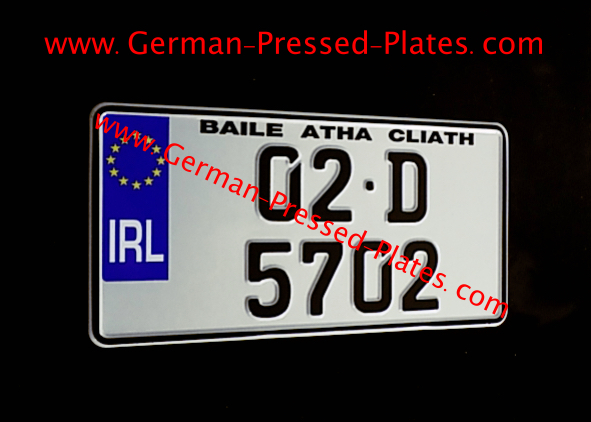 JAP JDM PRESSED NUMBER PLATES