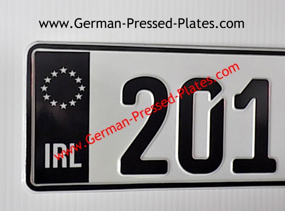 IRL Black Flag German Pressed Plate x1 Only