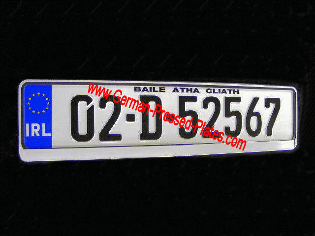 German Pressed Plates x 2 + Silver Frames x 2