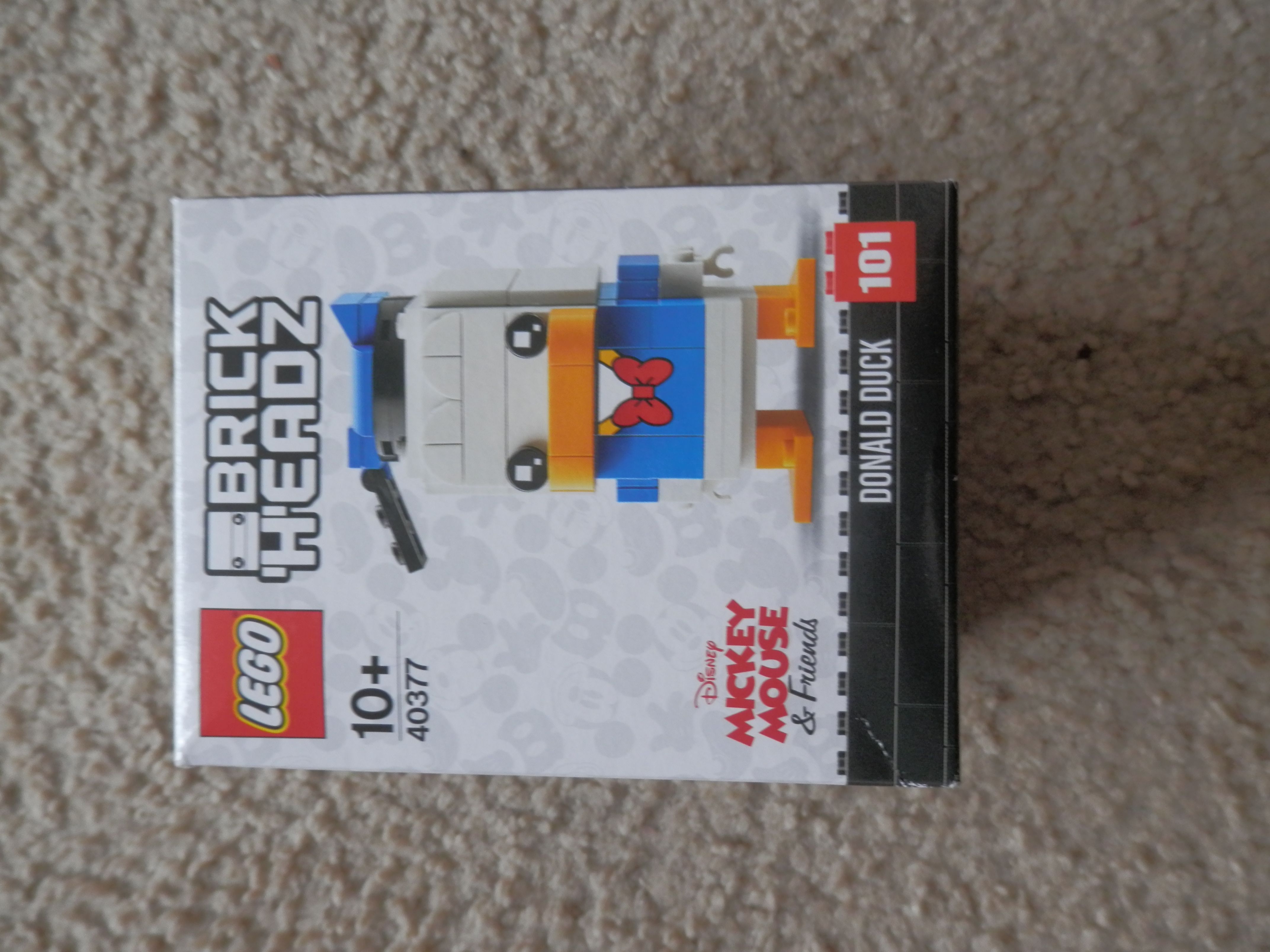 Lego Brickheadz 40377 Disney 101 Donald Duck