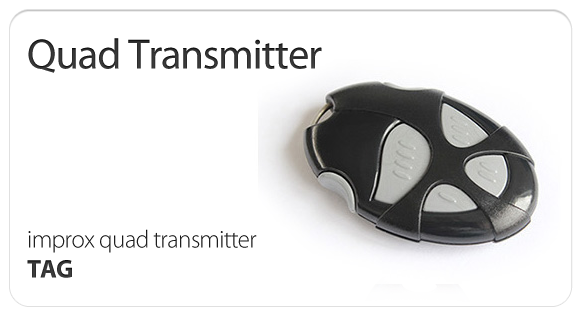 BPT impro RF trnasmitter key fob xqt/904