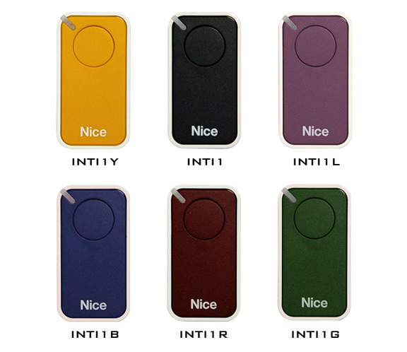 NICE INTI1 Gate Remote Control Transmitter Key Fob