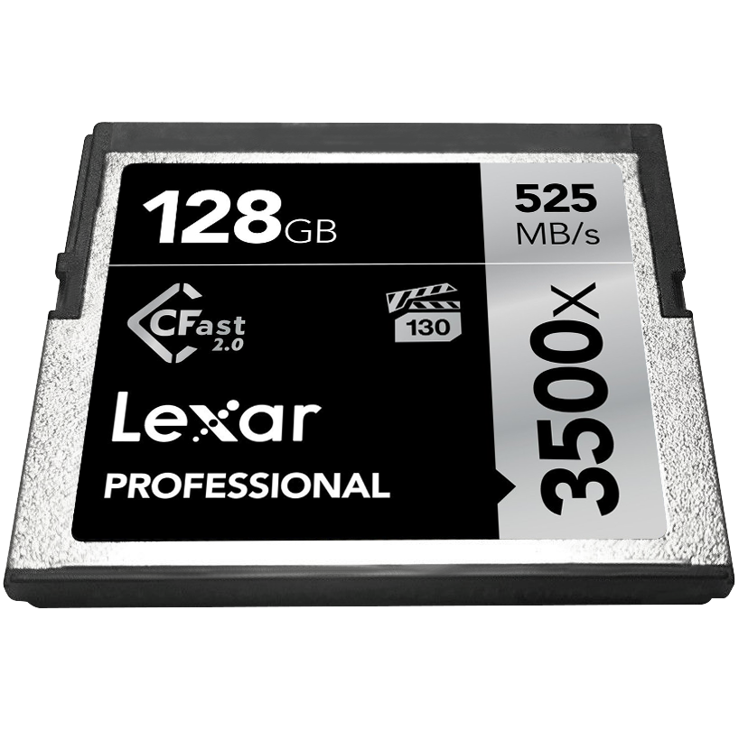 Lexar 128GB CFast Professional 525MB/s