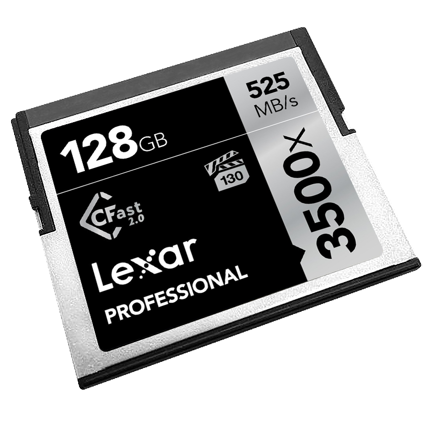 Lexar 128GB CFast Professional 525MB/s