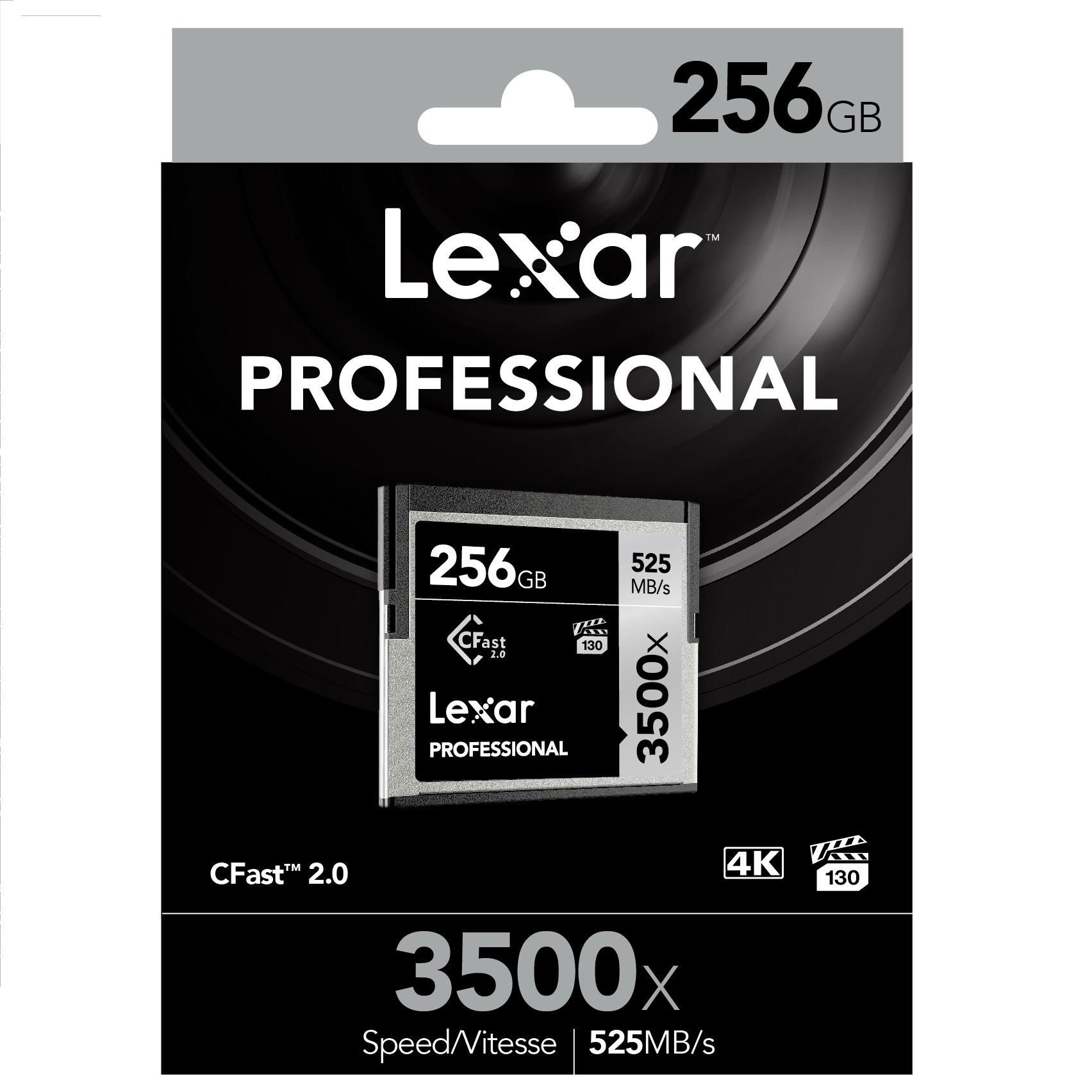 Lexar 256GB CFast Professional 3500x (525MB/s)