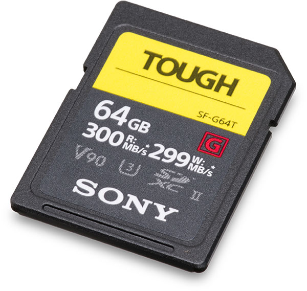 Sony 64GB SDXC UHS-II G-Series 300MB/s