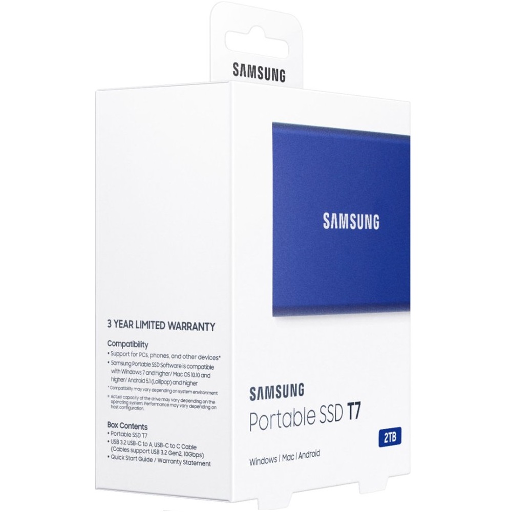 Samsung 2TB T7 USB3.2 External SSD Thailand