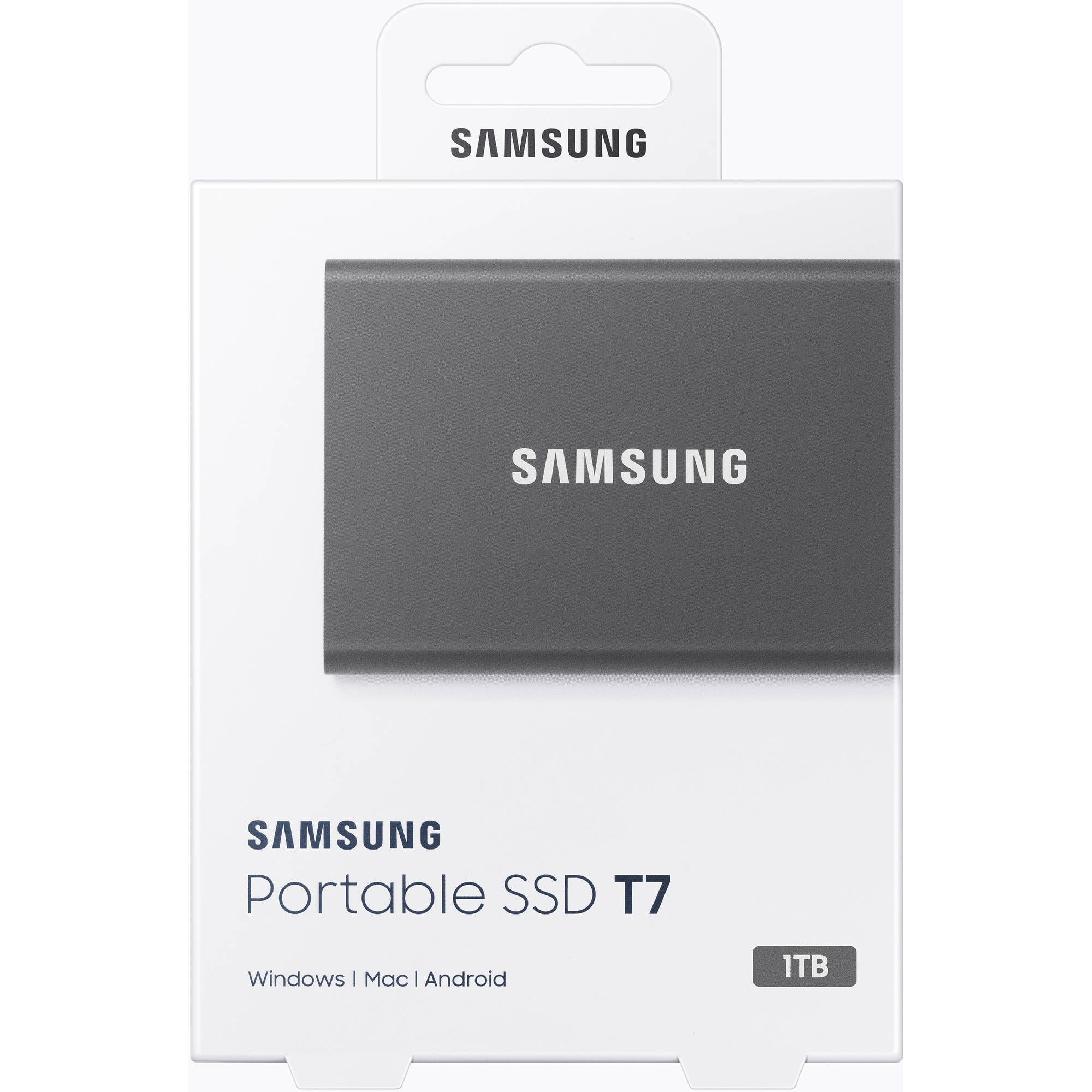 Samsung 1TB T7 USB3.2 External SSD in Gray Thailand
