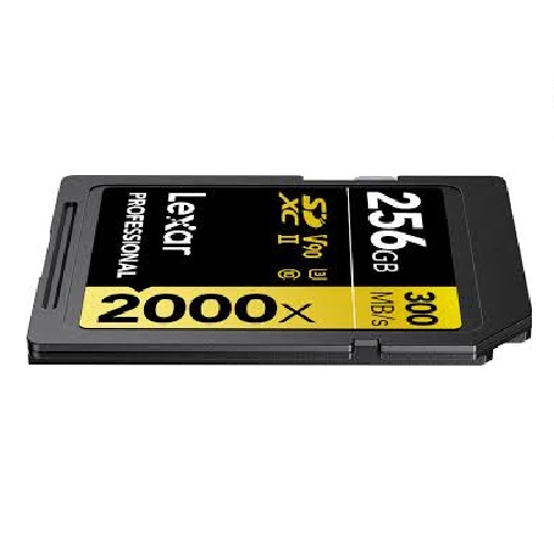 Lexar 256GB SDXC Professional 2000x (300MB/s)