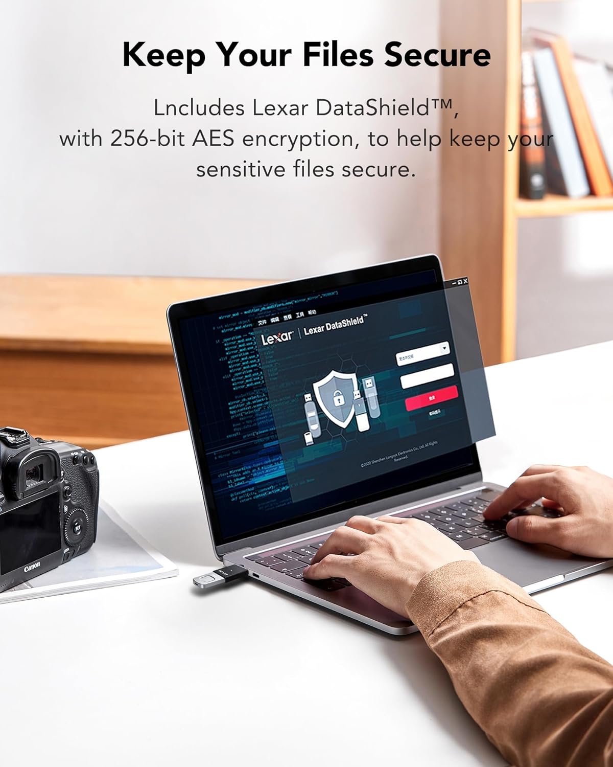 Lexar 64GB F35 PRO JumpDrive Fingerprint USB3.2 Thailand