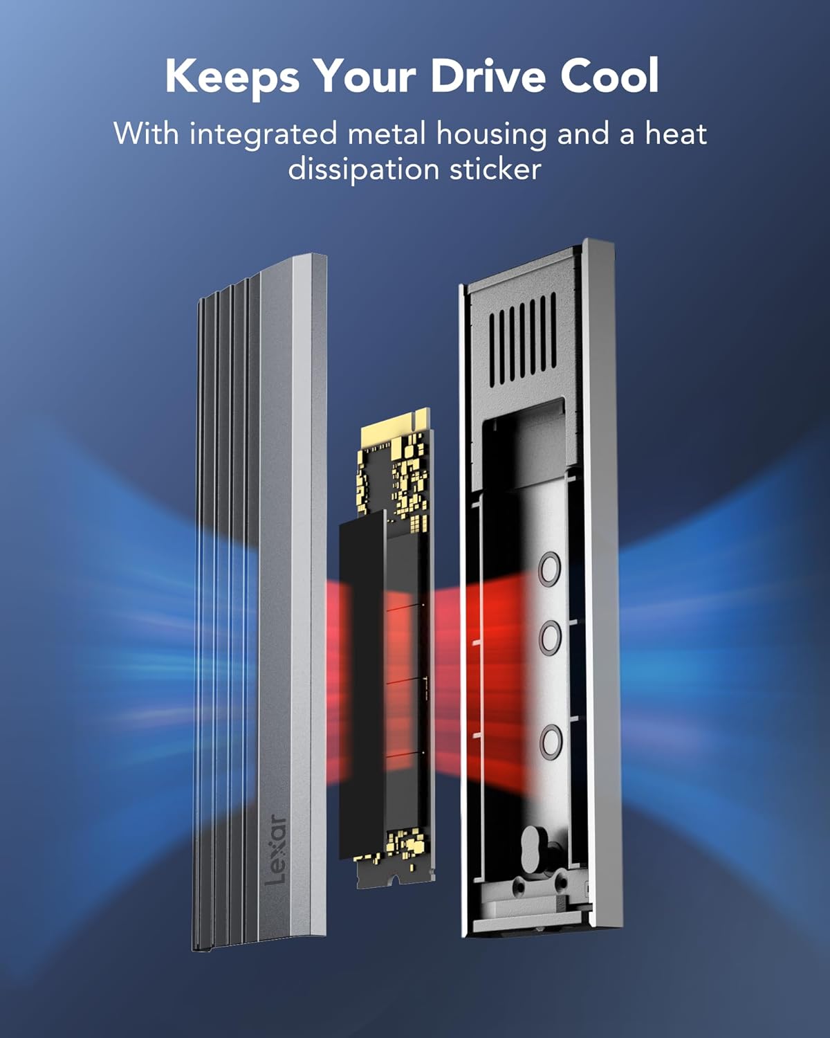 Lexar LPAE350 M.2 SSD Enclosure