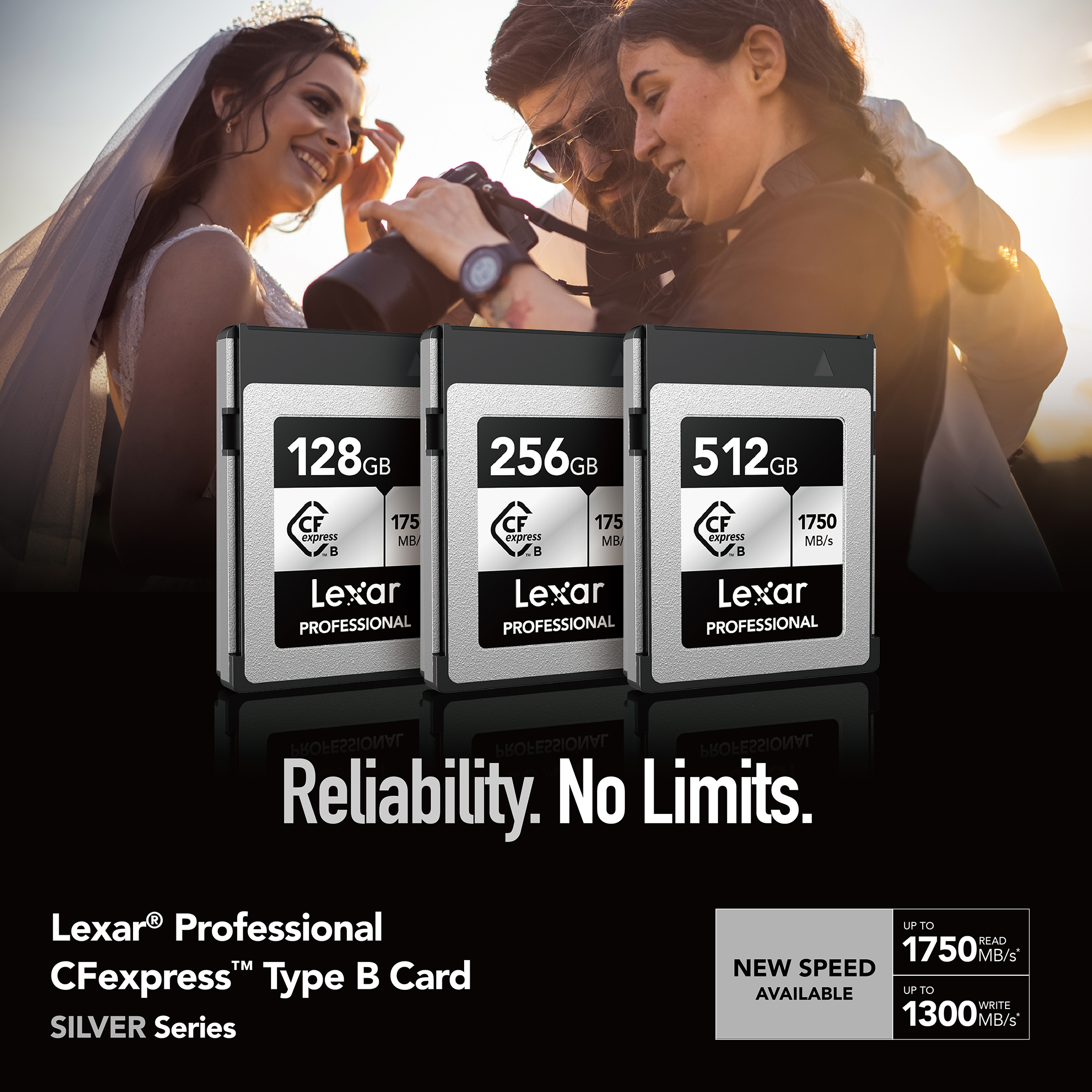 Lexar 1TB Professional CFexpress Type-B Silver Series