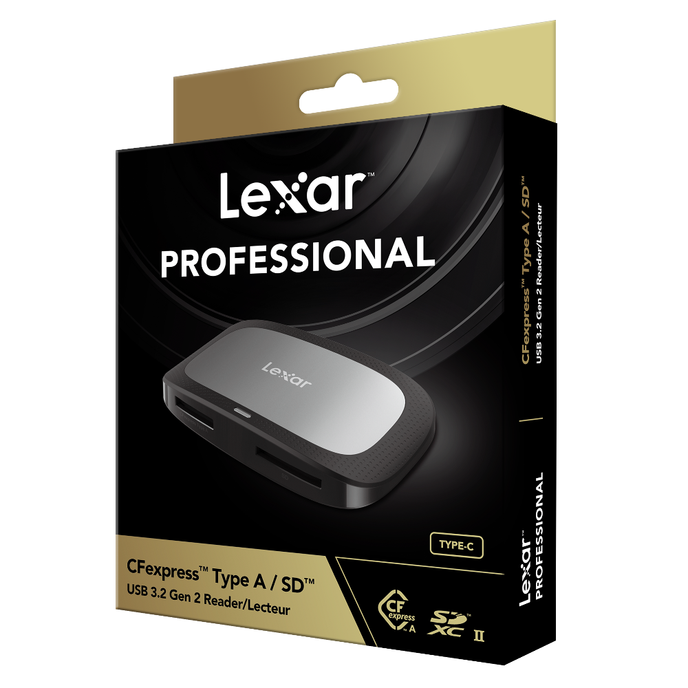 Lexar Professional Cfexpress Type A/SDXC Reader USB3.2
