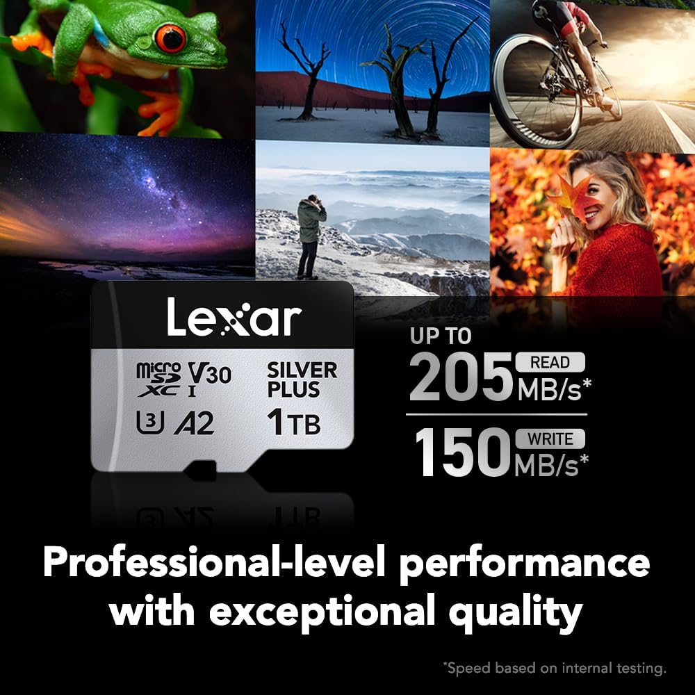Lexar 1TB Micro SDXC Professional Silver Plus