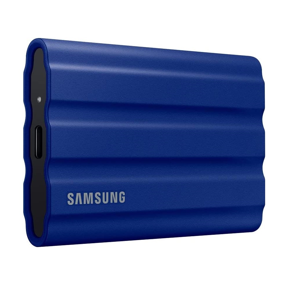 Samsung 2TB T7 Shield Portable SSD USB3.2 (Blue)