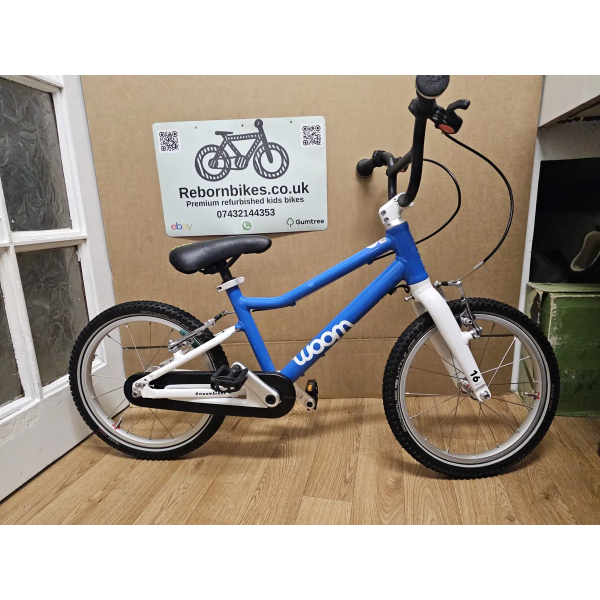 Woom 3 Premium Kids Bike.16 inch Wheels. Reconditioned. No Offers.