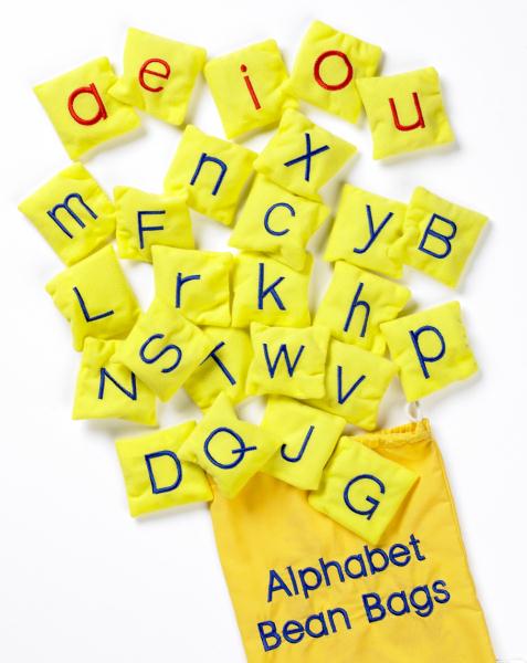 Alphabet Bean Bags