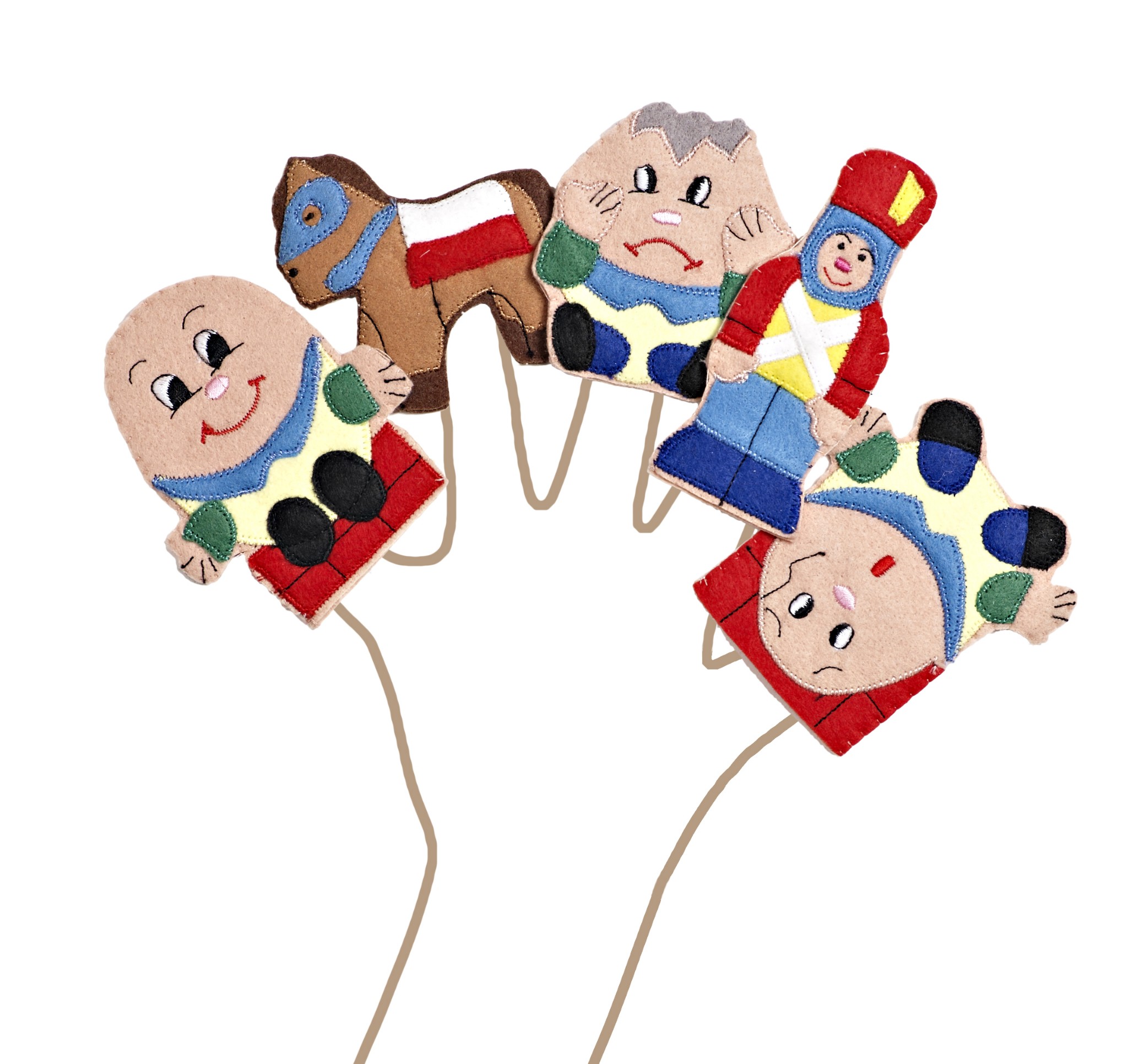 Humpty Dumpty Finger Puppet set