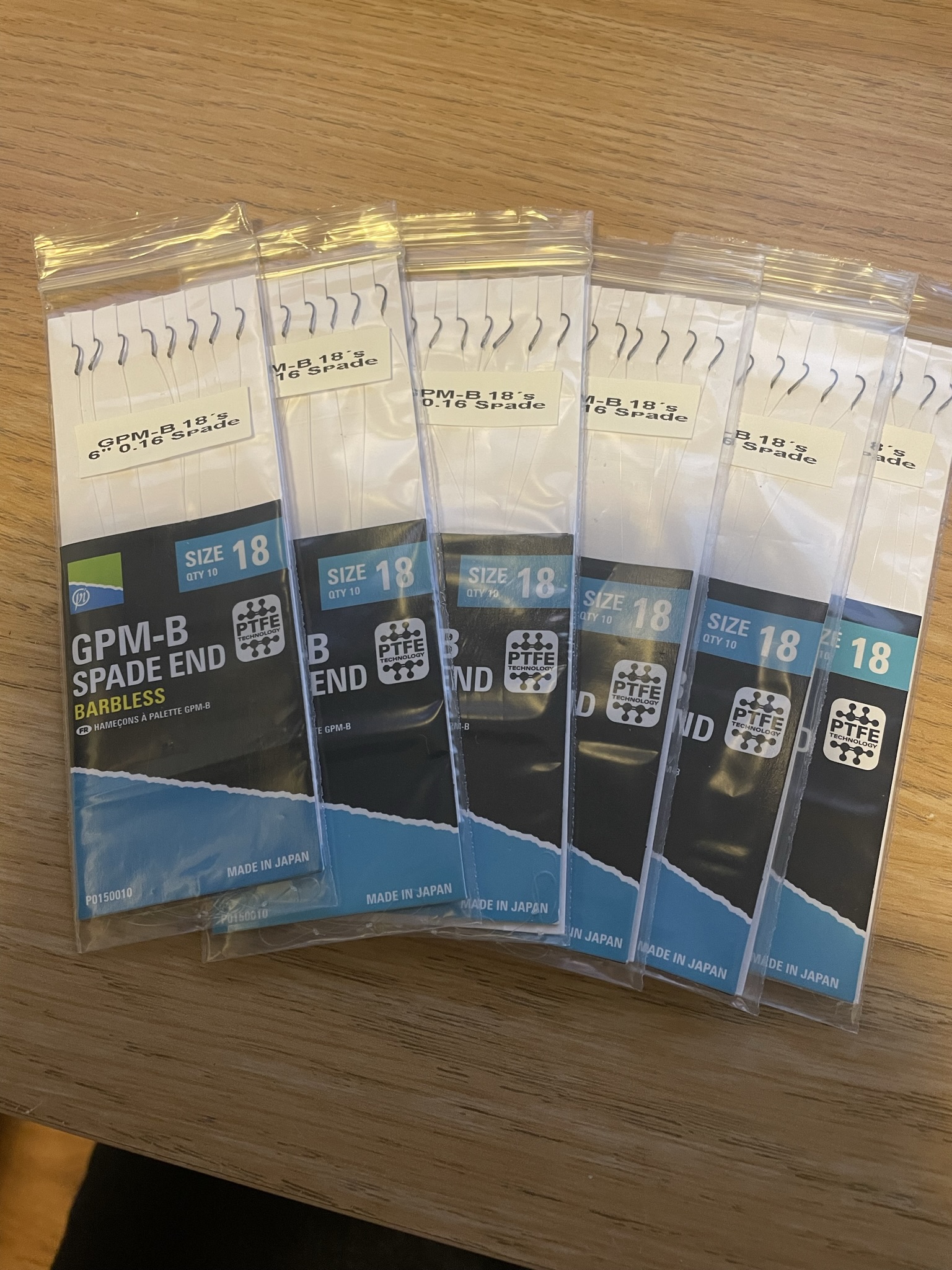 Hand tied Hook Lengths