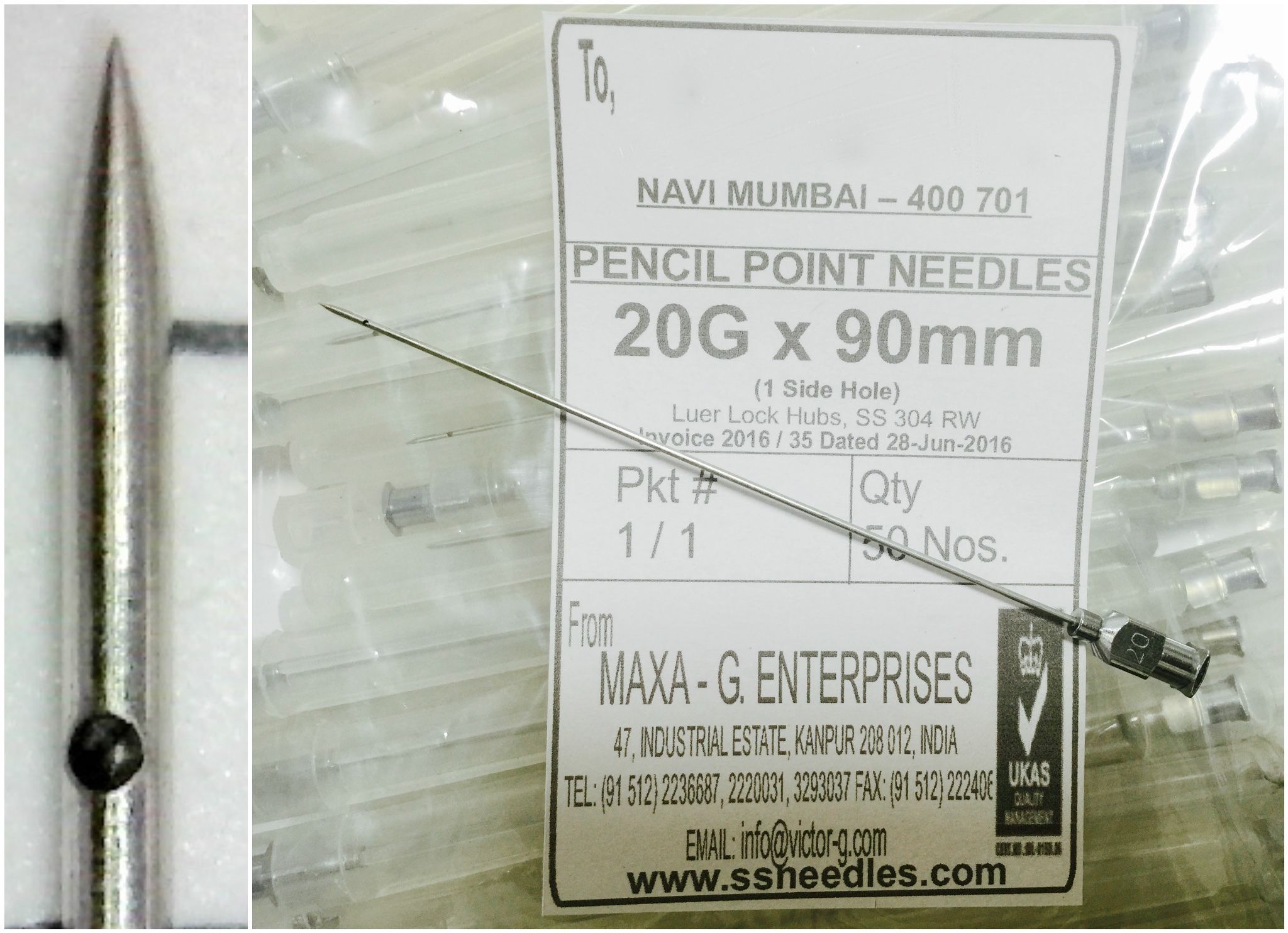 With 1 Side Port Hole