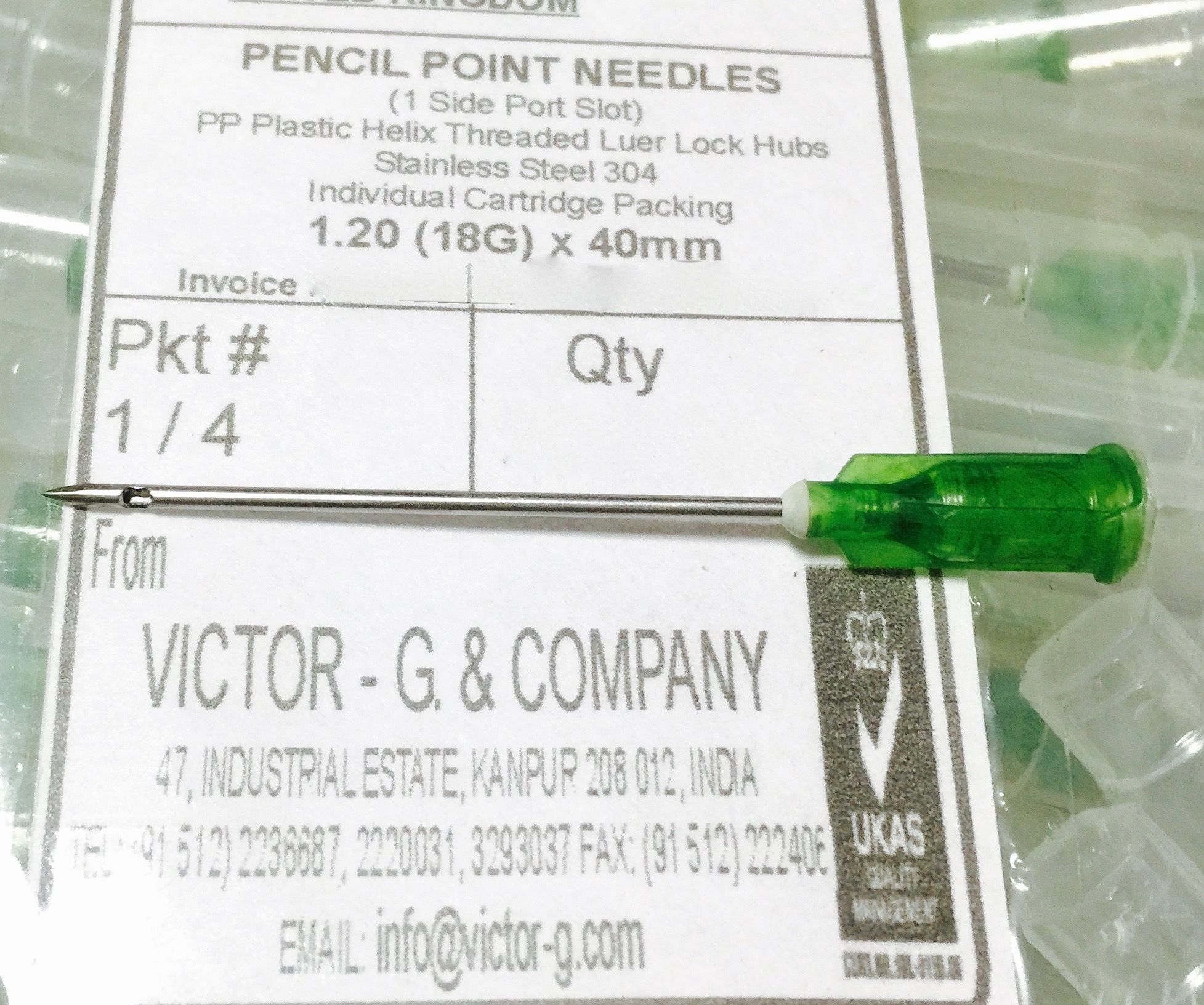 Pencil Point Needles, Side Port Needles, Side Slot Needles, Side Hole ...