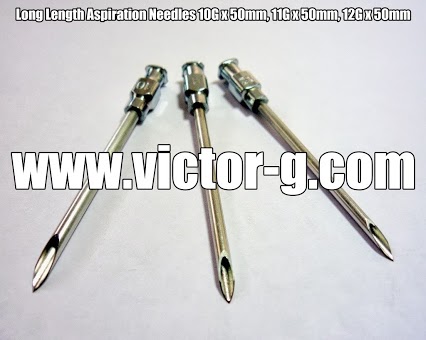 Aspiration Needles, Reusable Stainless Steel Needles, Hypodermic Needles