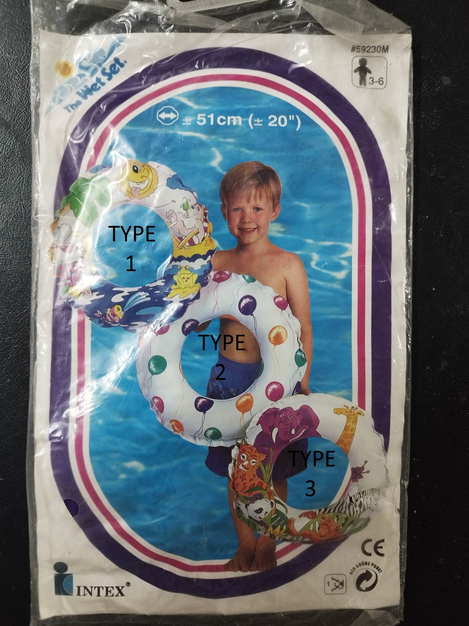 59230M - Swim Ring - Summer (Type 1)