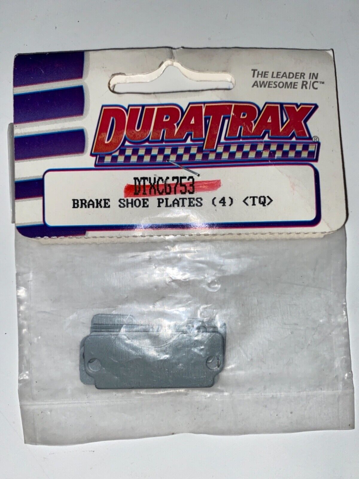 DuraTrax Brake Shoe Plates (4) (TQ)