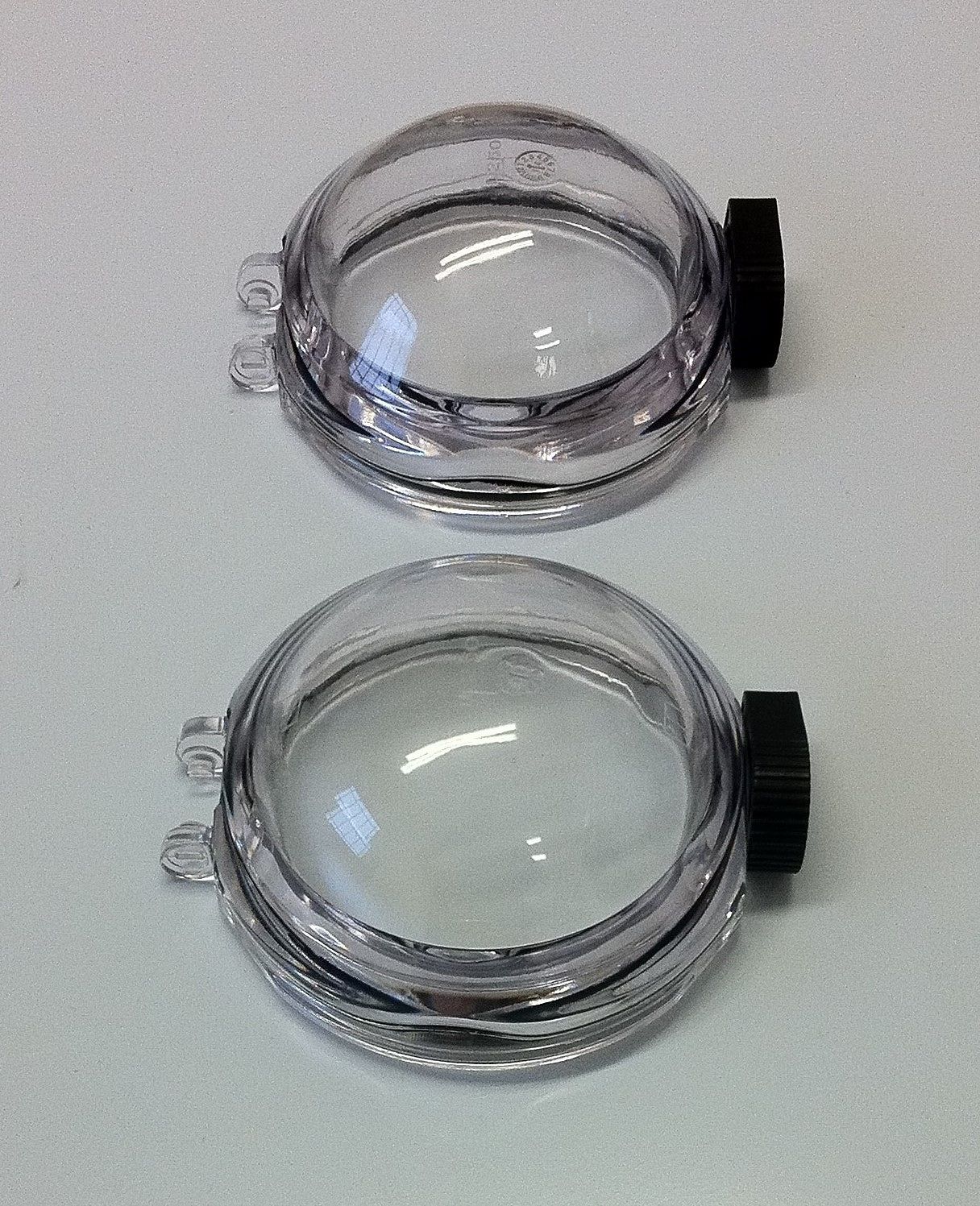 Biosafety secured lid for 400ml rotor bucket, set of 2