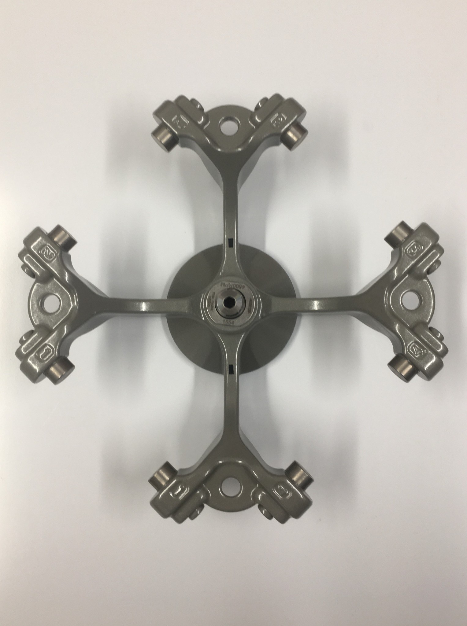 1554 Swing-out rotor 4-place, without buckets, angle 90°