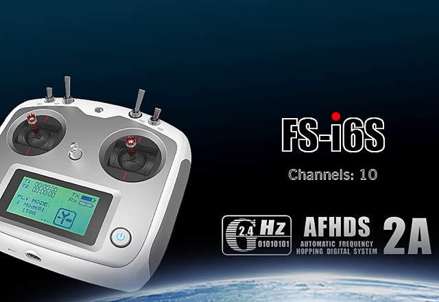 [FlySky] FS-i6S 10CH Screen Touch Transmitter + Receiver