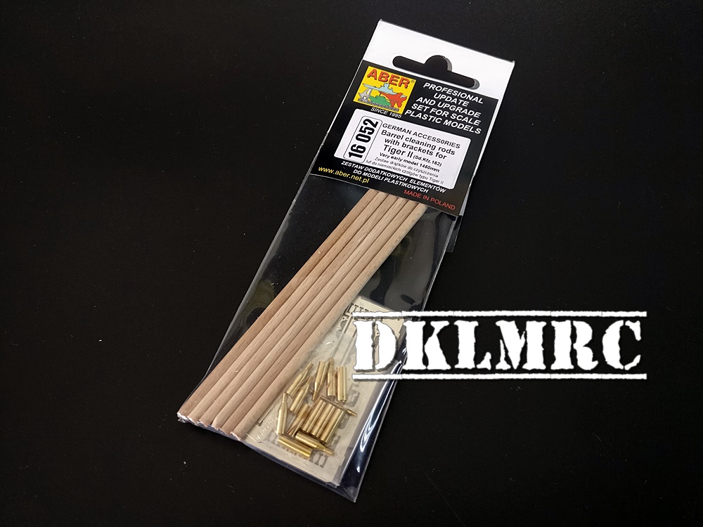 [ABER] Barrel cleaning rods with brackets for Tiger II