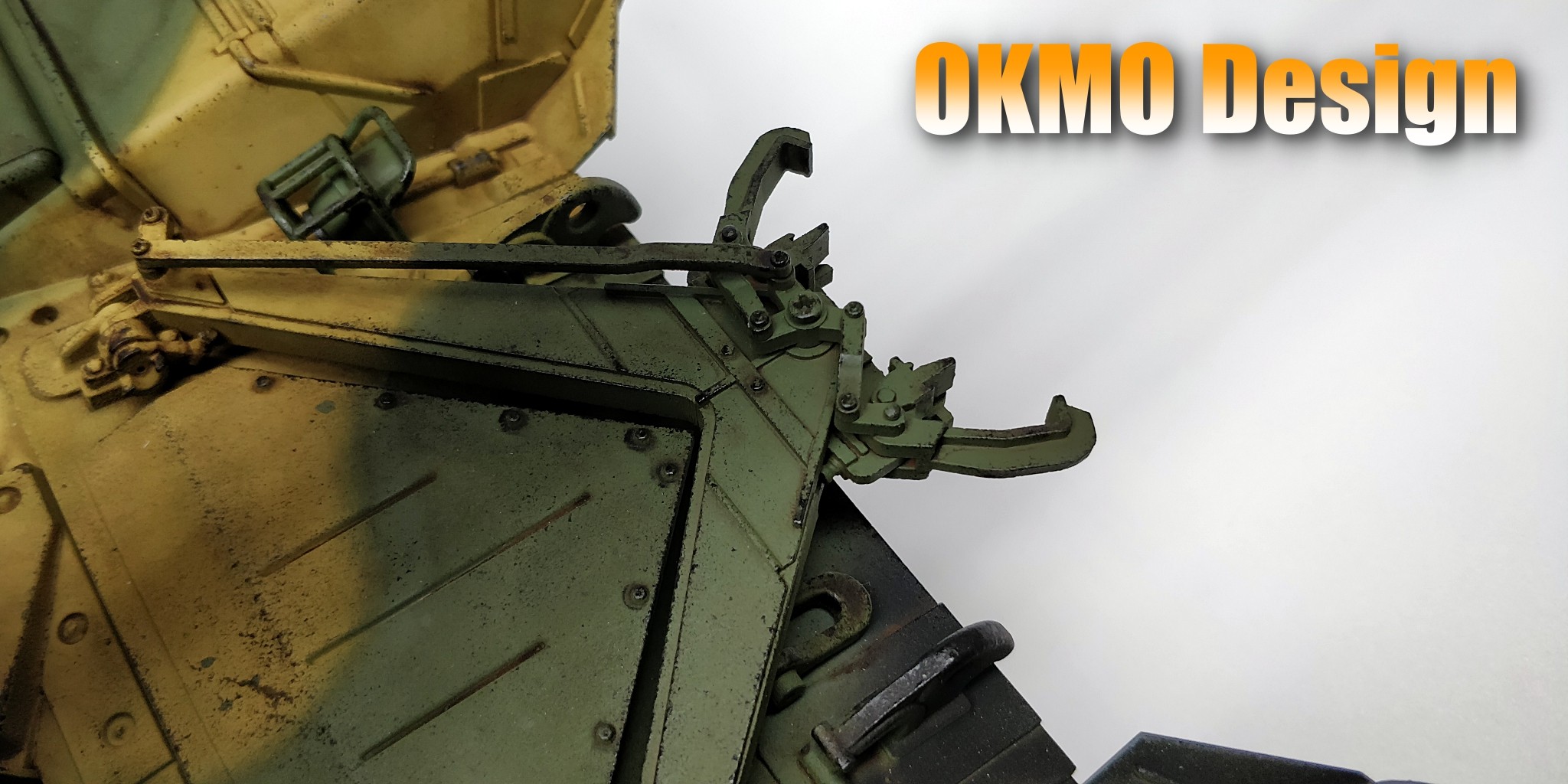 [OKMO] 1/16 Russian 2S19 MSTA conversion kit for HL T-90