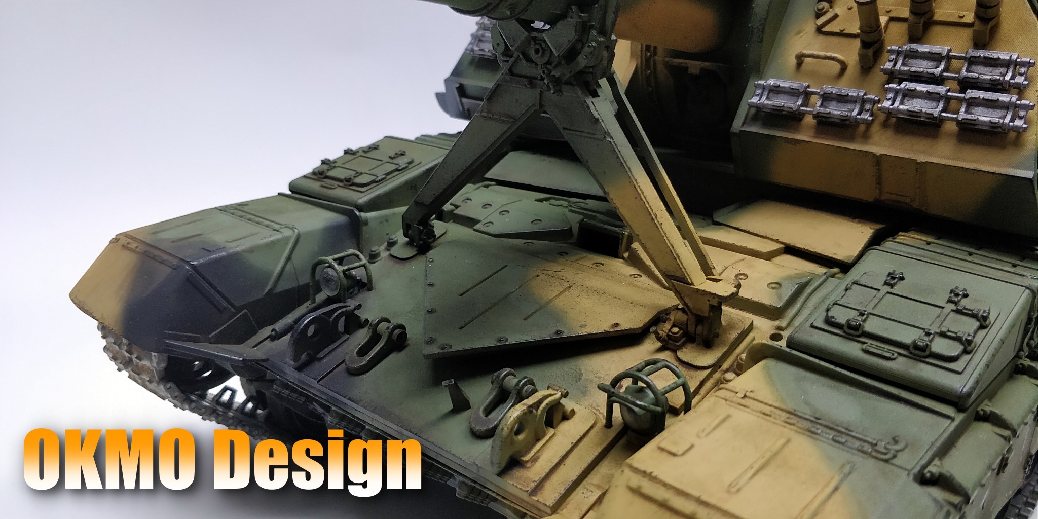 [OKMO] 1/16 Russian 2S19 MSTA conversion kit for HL T-90