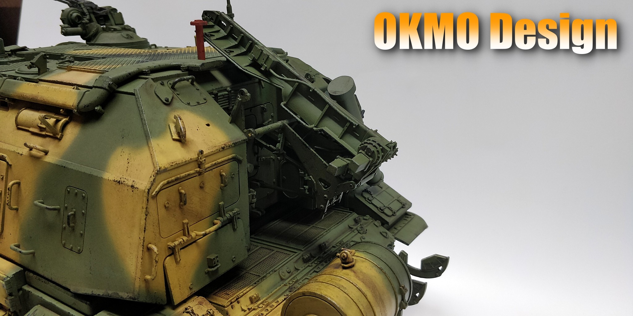 [OKMO] 1/16 Russian 2S19 MSTA conversion kit for HL T-90