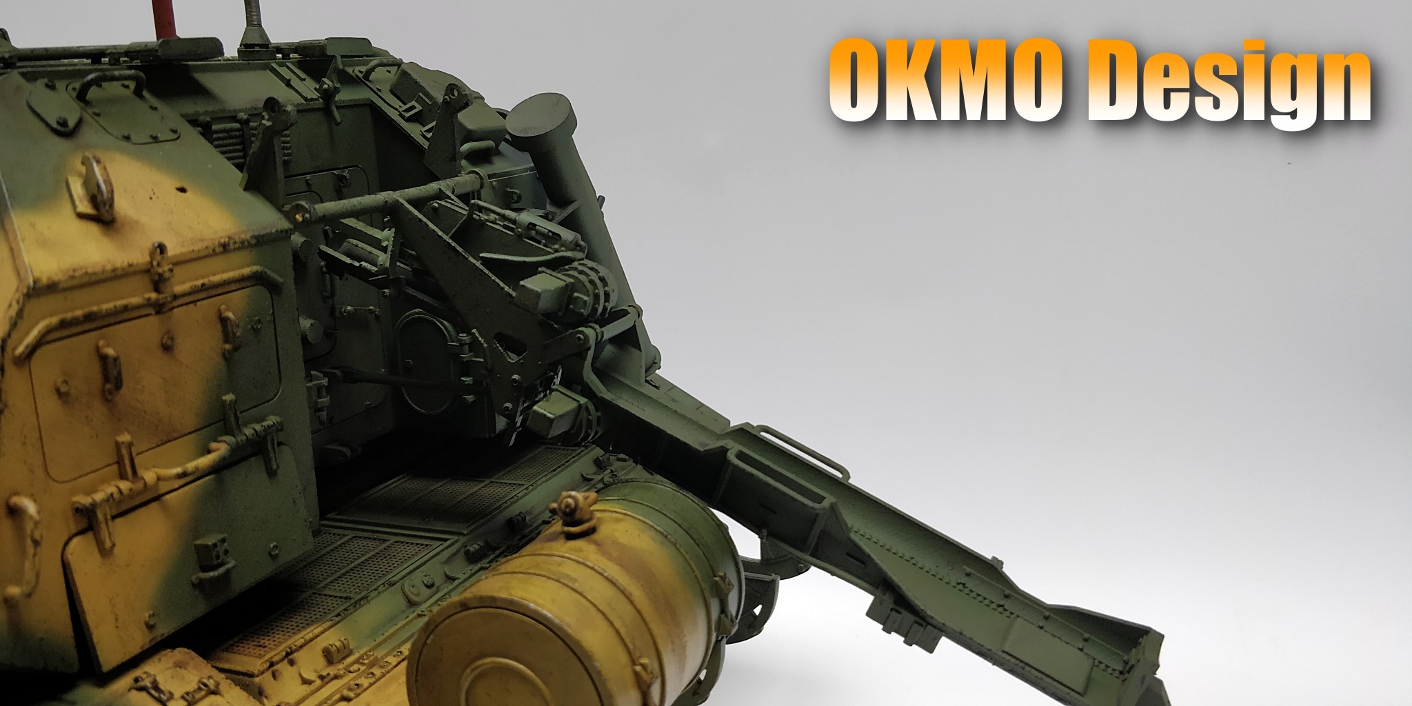 [OKMO] 1/16 Russian 2S19 MSTA conversion kit for HL T-90