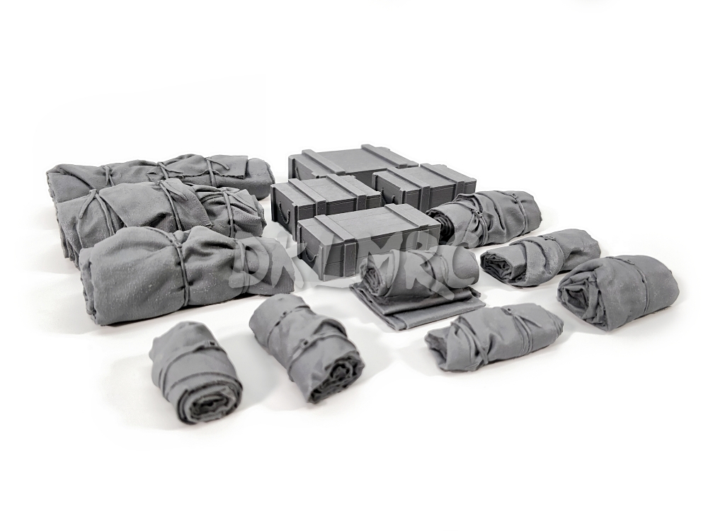 [VG] Value Gear 1/16 Tarps & Crates #1